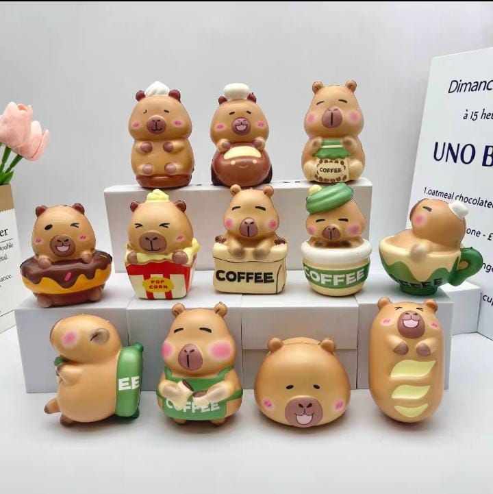 MUNIECA DE CAPYBARA SQUISHY X12U 3028 [X0530-2] – Paraiso Peluches