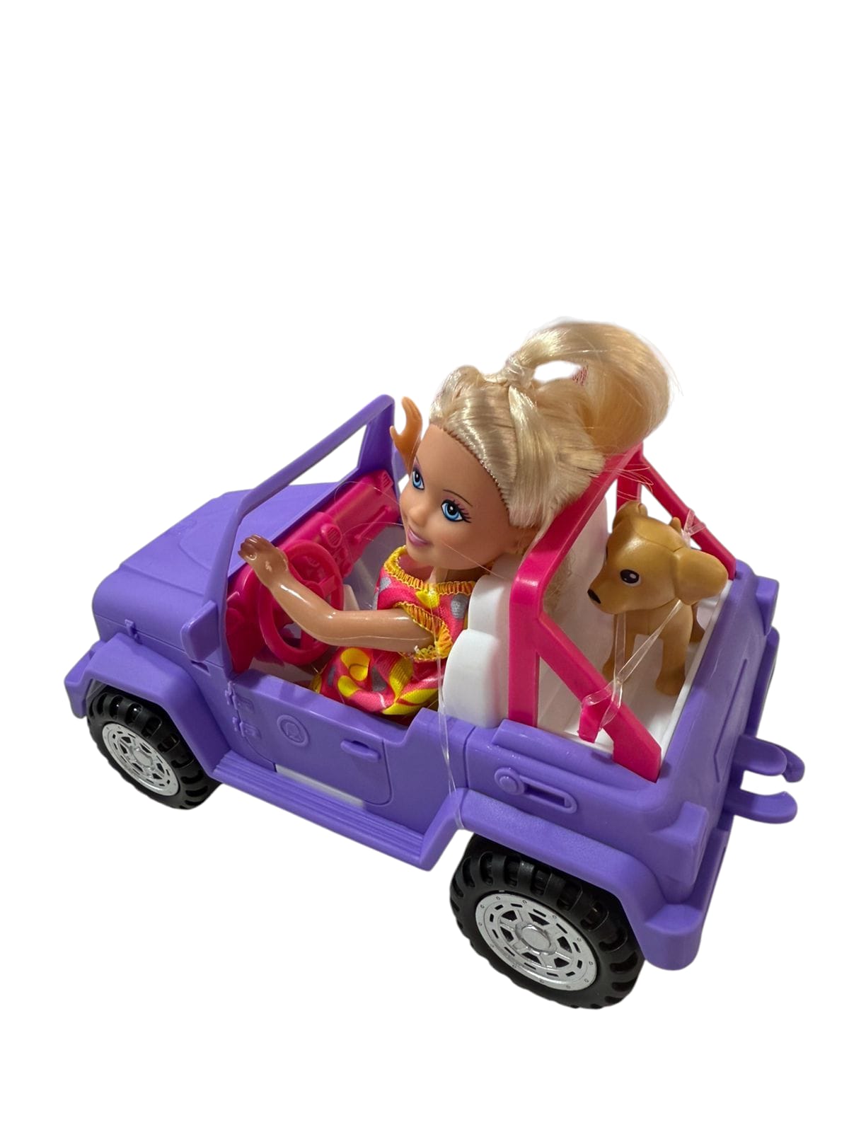 MUñECA TINY EN CAJA CON AUTO – Paraiso Peluches