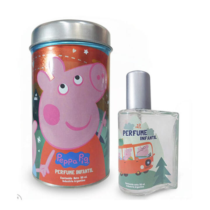 JT48648 – Perfume En Lata Peppa Pig x 50 Ml – Paraiso Peluches