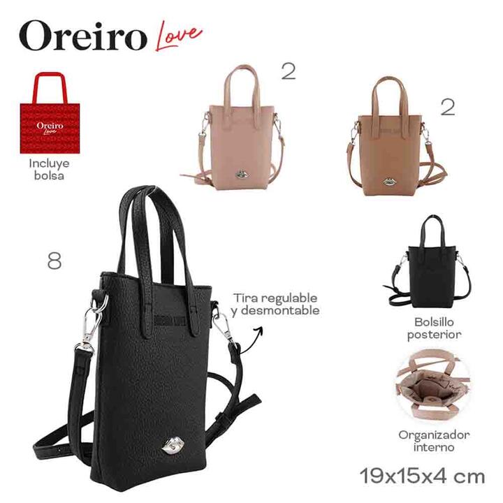 TA28683 – MORRAL OREIRO LOVE – Paraiso Peluches